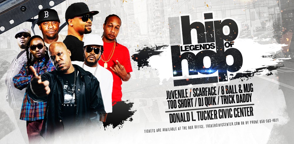 Legends of Hip Hop | Donald L Tucker Civic Center